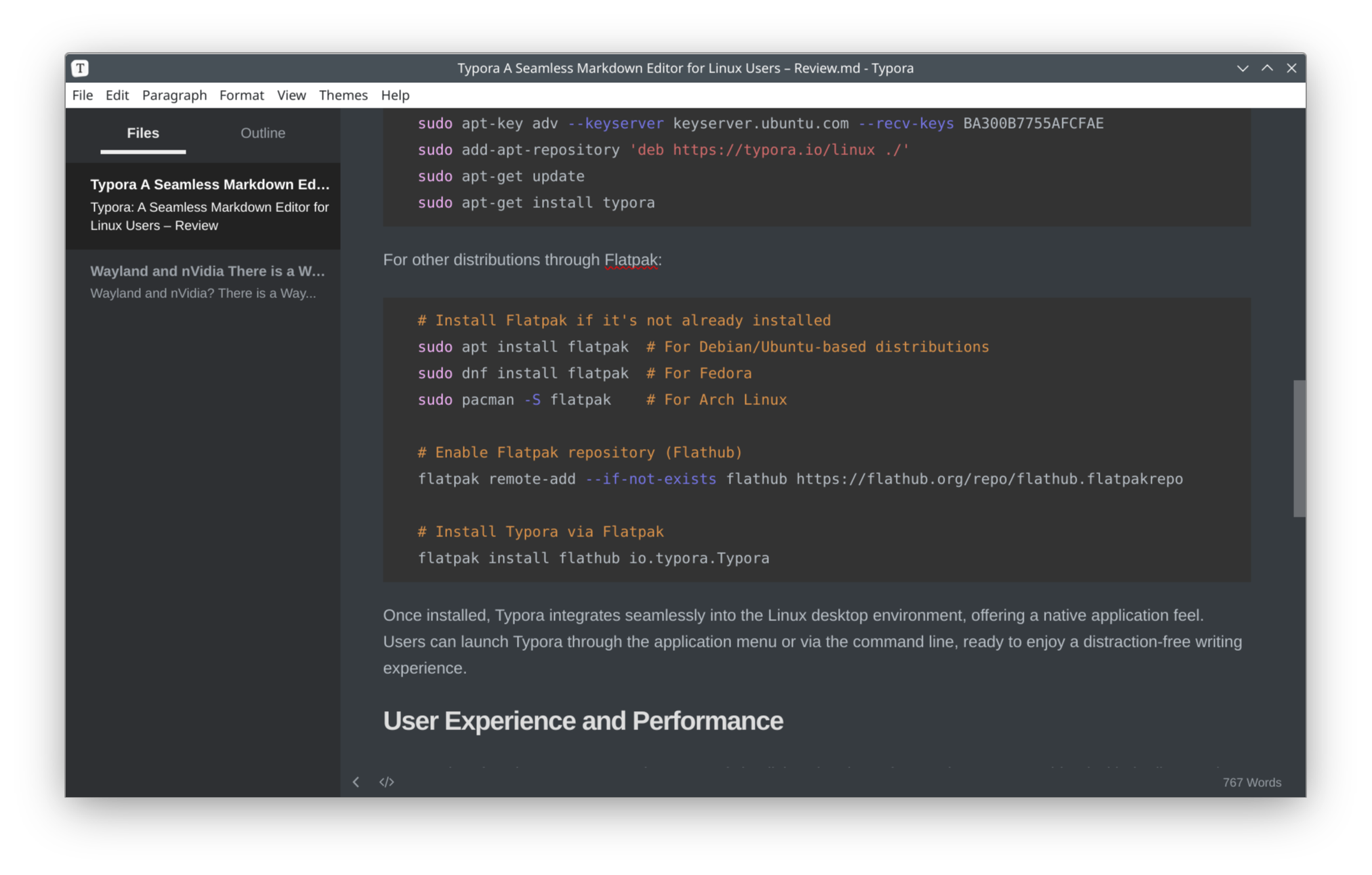 Typora: A Seamless Markdown Editor for Linux Users – Review - LINUX NEST